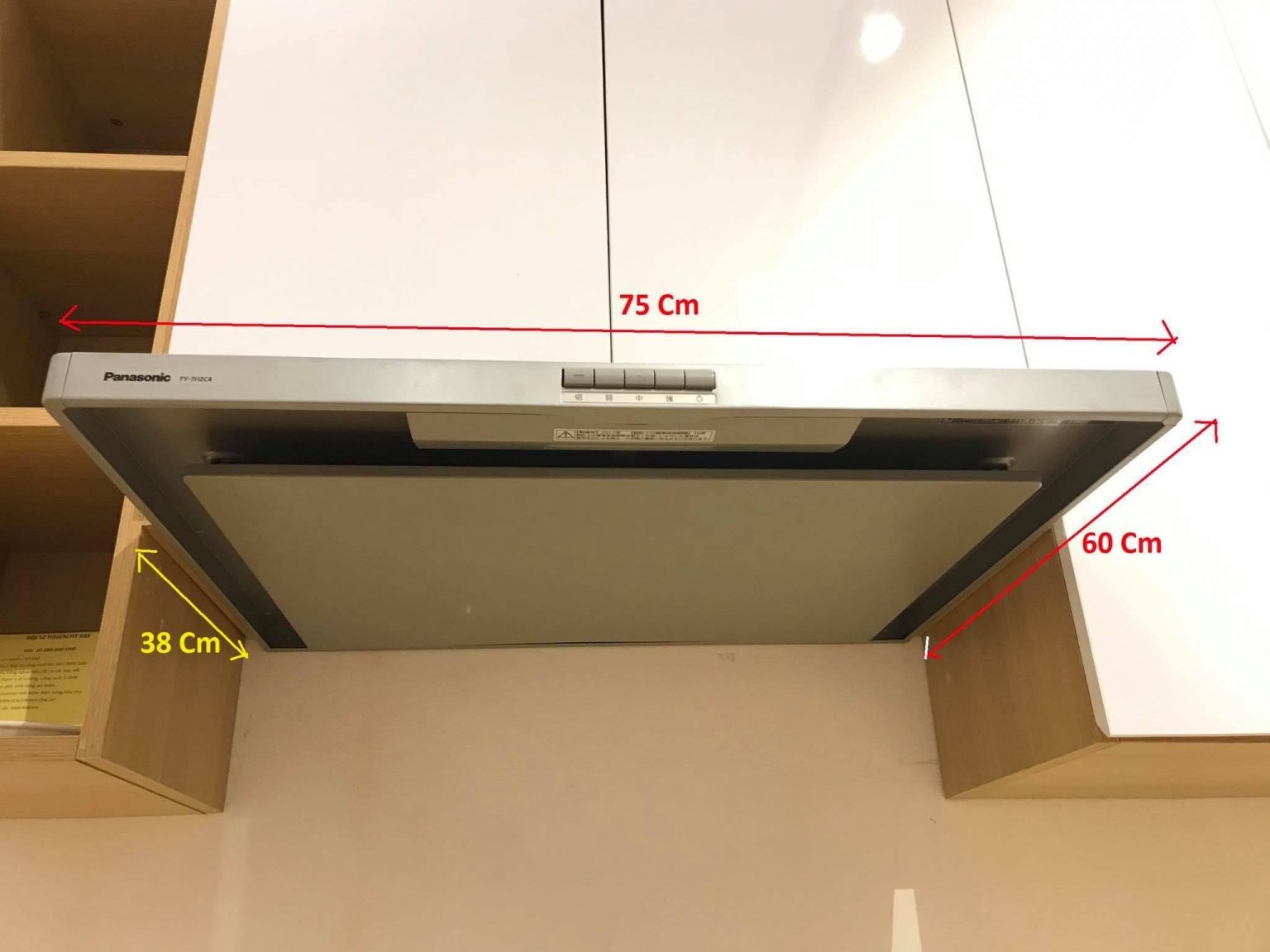 Máy hút mùi Panasonic FY-7HZC5-S 75cm - Điện máy Nhật Bản - Đồ điện gia dụng cao cấp